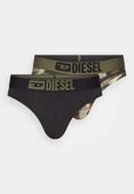 Diesel STRING 2 PACK - Slip - black/zwart - Zalando.be