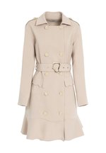 INFLUENCER FLOUNCE - Gabardina - cappuccino/beige - Zalando.es