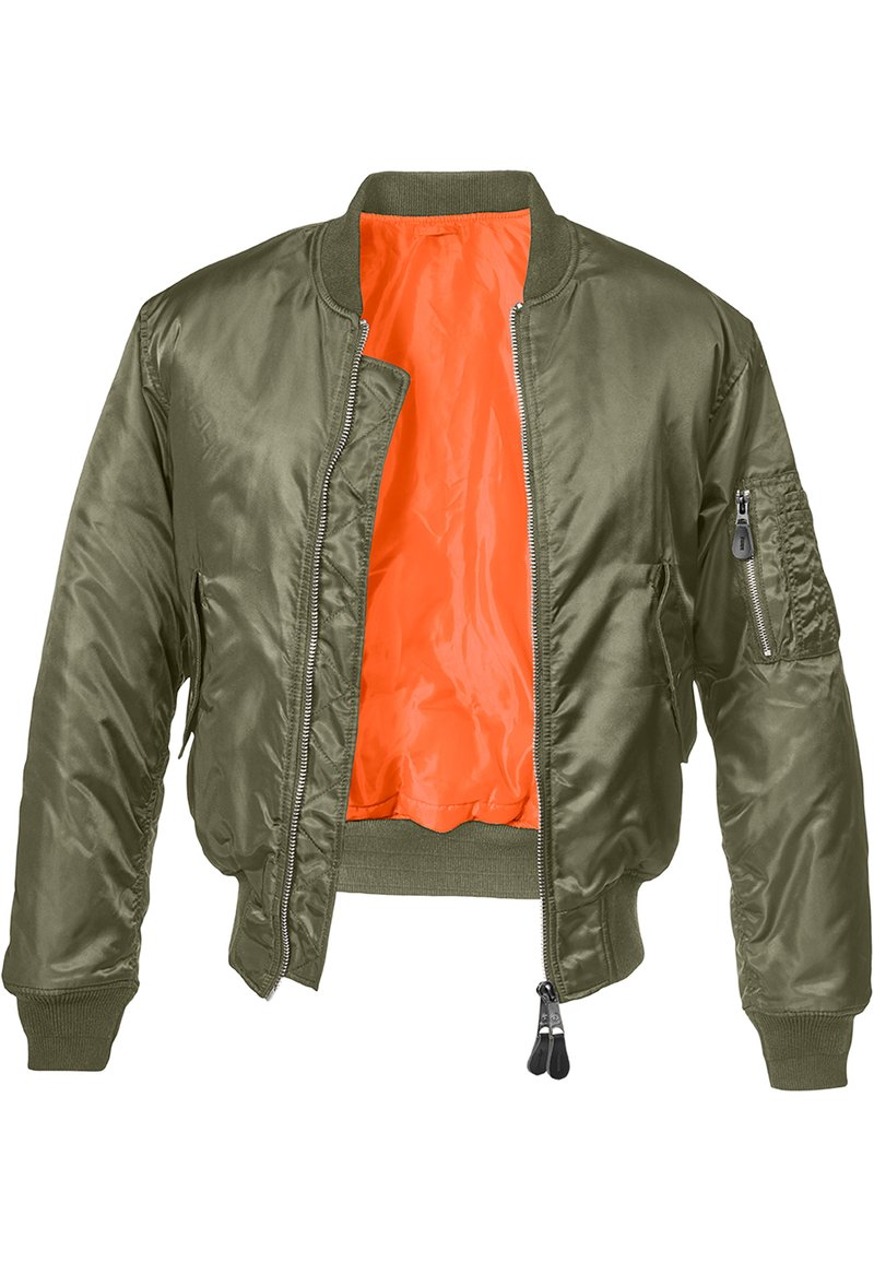 Brandit Bomber Jacket - olive - Zalando.ie
