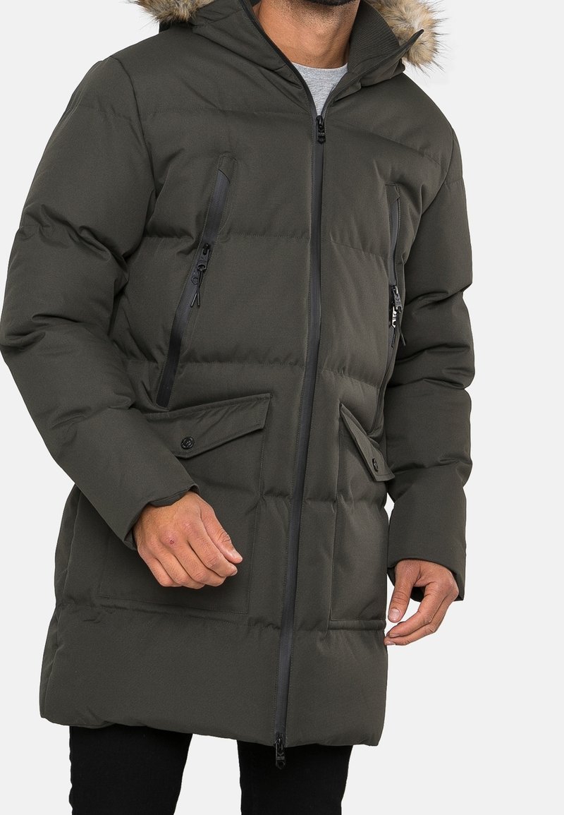 Threadbare Wintermantel - khaki - (Pre-owned) - Zalando