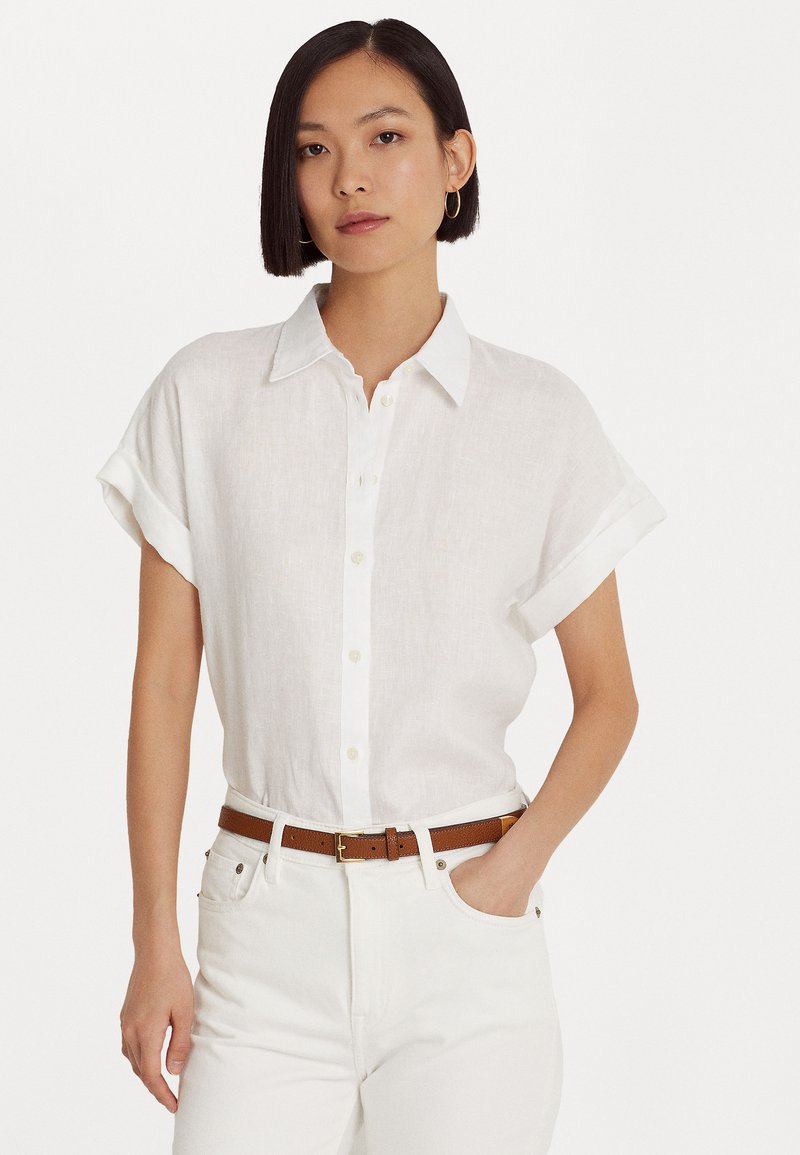 Lauren Ralph Lauren Petite BROONO SHORT SLEEVE SHIRT - Button-down ...