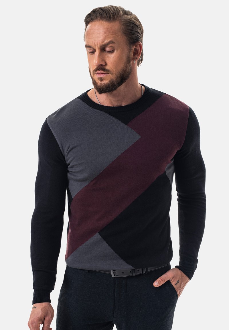 Recman Sweter/czarny - Zalando.pl