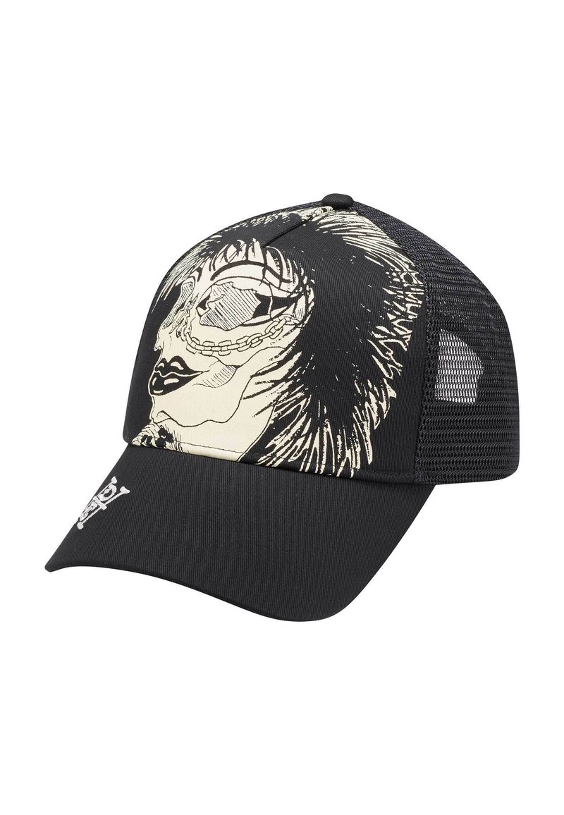 Ed Hardy PRETTY IN PUNK FRONT UNISEX - Cap - black black/schwarz ...