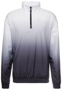 Urban Classics GRADIENT PULL OVER JACKET - Trainingsjacke - black/grey ...