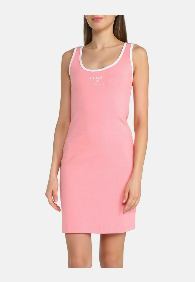 Guess Jurk - rosa/donkerroze - Zalando.nl