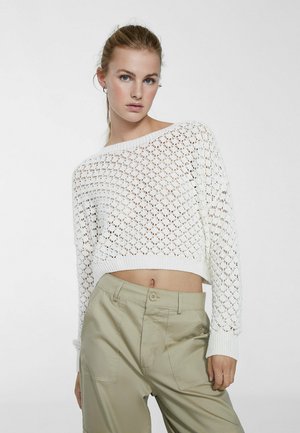 OXXO CREW NECK - Strickpullover - light gold/beige - Zalando.at
