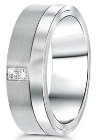 Lucardi MILAN - Ring - silver-coloured/silberfarben - Zalando.de