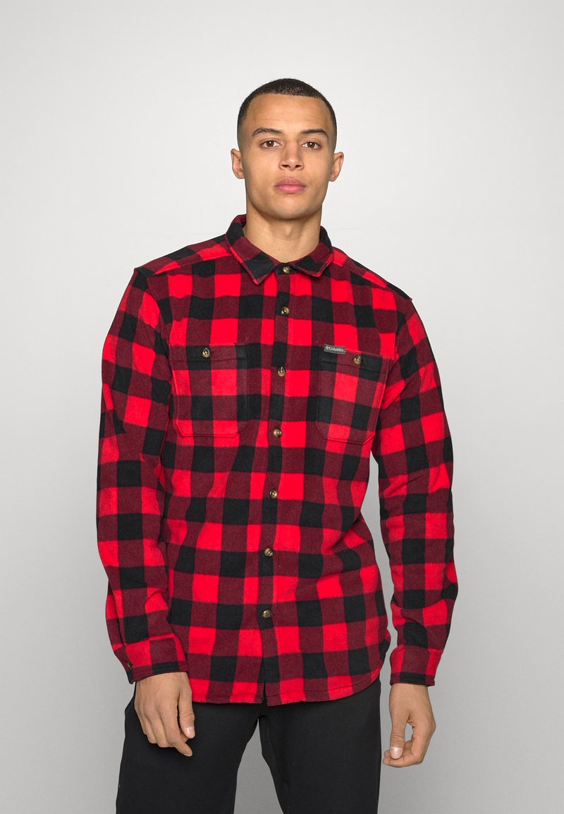 Columbia FLARE GUN™ OVER SHIRT - Shirt - mountain red/red - Zalando