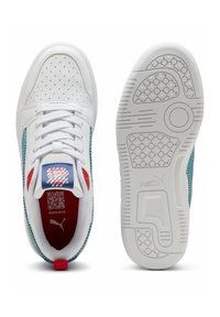 Puma REBOUND V6 LOW RUN FUN SNEAKERS - Walking trainers - white ...