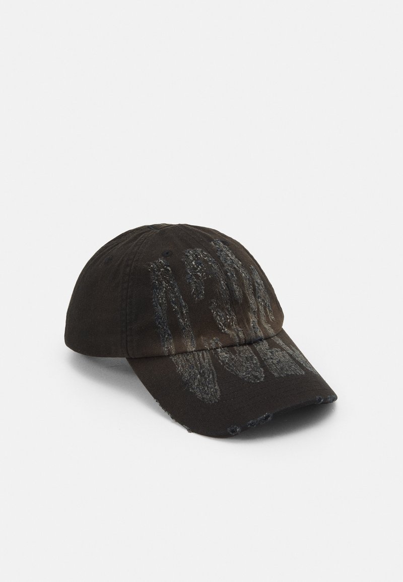 032c CRISIS UNISEX - Casquette - washed black/denim noir - ZALANDO.FR