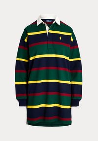Polo Ralph Lauren STRIPED COTTON JERSEY RUGBY DRESS - Jersey dress ...