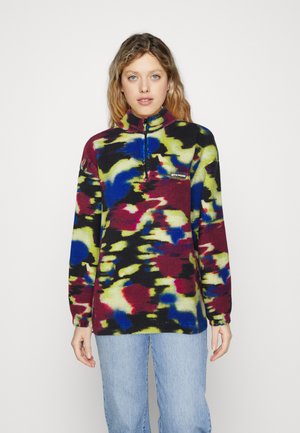 Billabong BOUNDARY MOCK - Fleece jumper - stormy blue/multi-coloured ...
