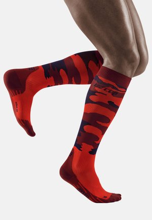 CEP HIKING 80'S COMPRESSION - Kniekousen - berry sand/rood - Zalando.nl