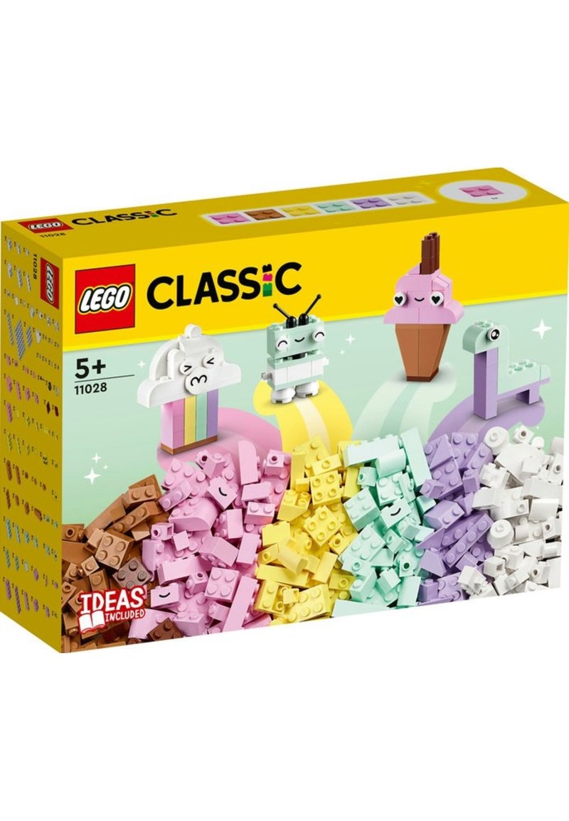 LEGO CLASSIC CREATIVE PLAY WITH PASTEL 11028 - Building blocks - multi ...
