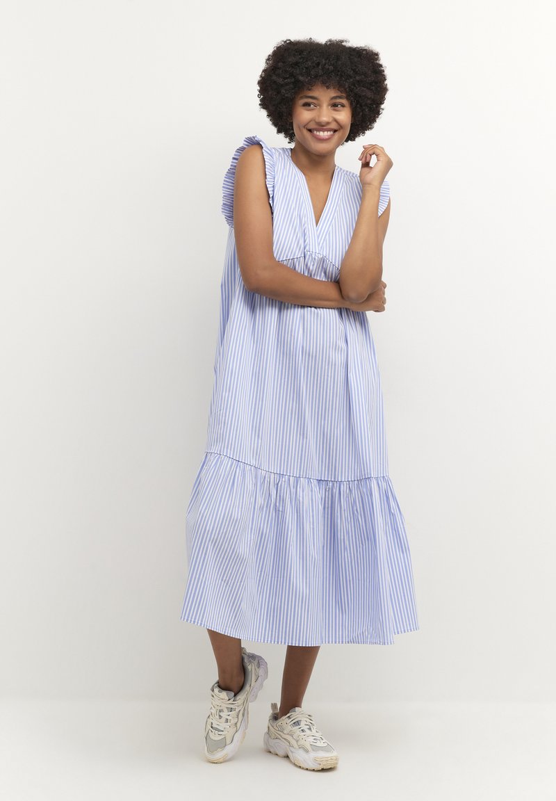 Culture BJØRG - Robe de jour - ultramarine/bleu clair - ZALANDO.FR