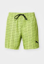 Puma SWIM MEN LOGO - Badeshorts - electric lime/neongelb - Zalando.de