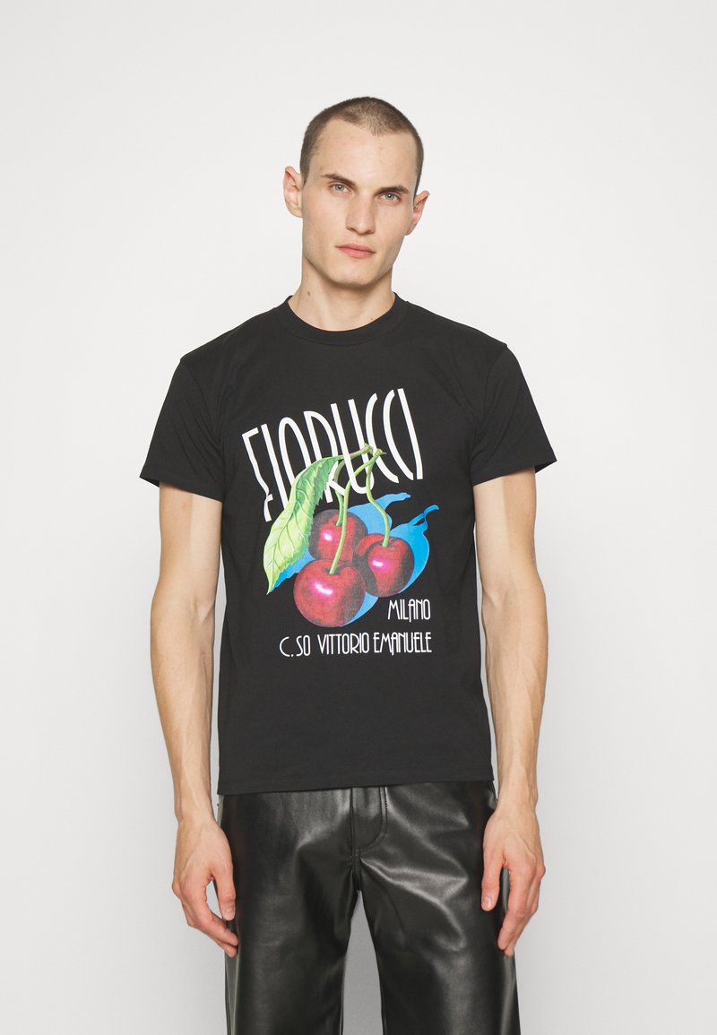 Fiorucci CHERRY UNISEX - T-Shirt print - black/schwarz - Zalando.at