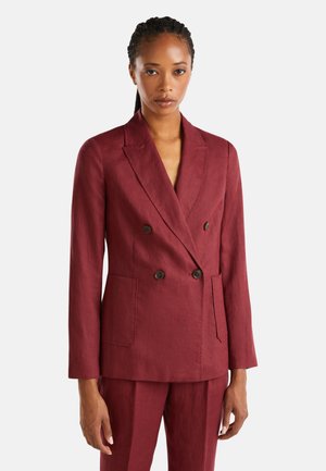 HUGO AMYIA - Blazer - dark red/rot - Zalando.de