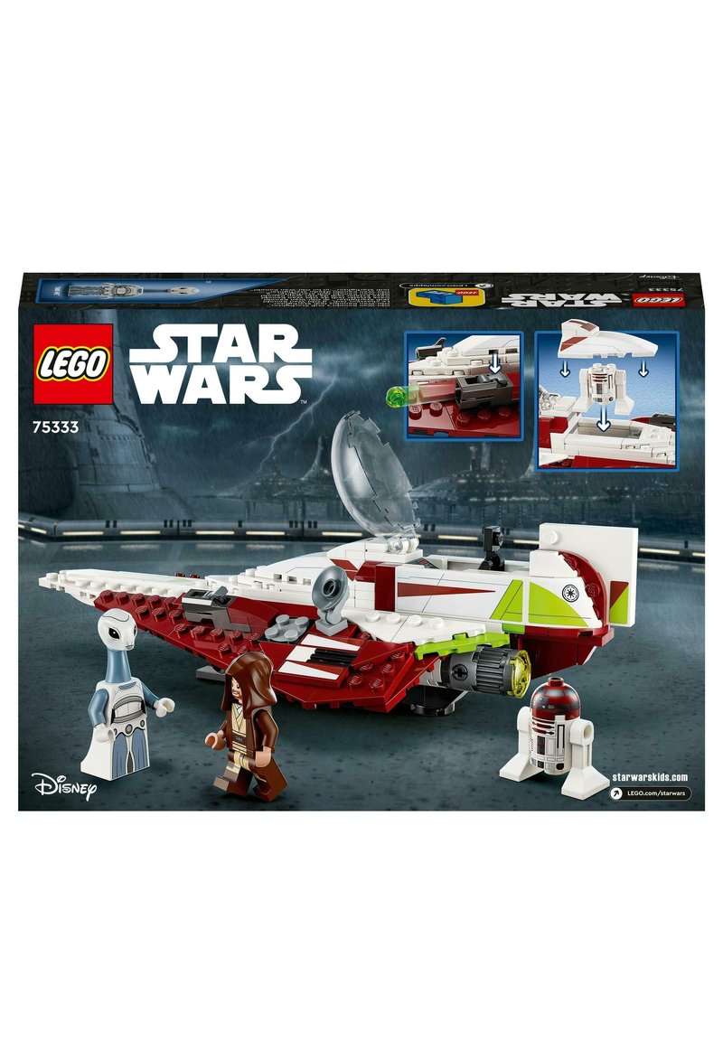 LEGO STAR WARS OBI-WAN KENOBIS JEDI STARFIGHTER, SPIE - Blockspielzeug ...