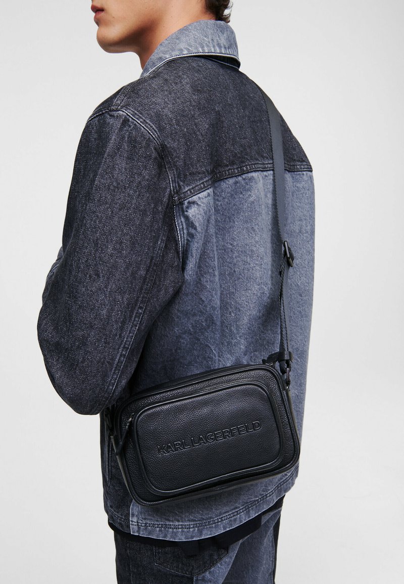 KARL LAGERFELD Across body bag - black - Zalando
