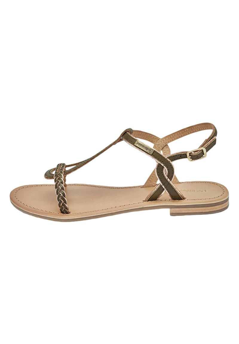 Les Tropeziennes par M Belarbi HAPPY - Sandals - kaki/green - Zalando