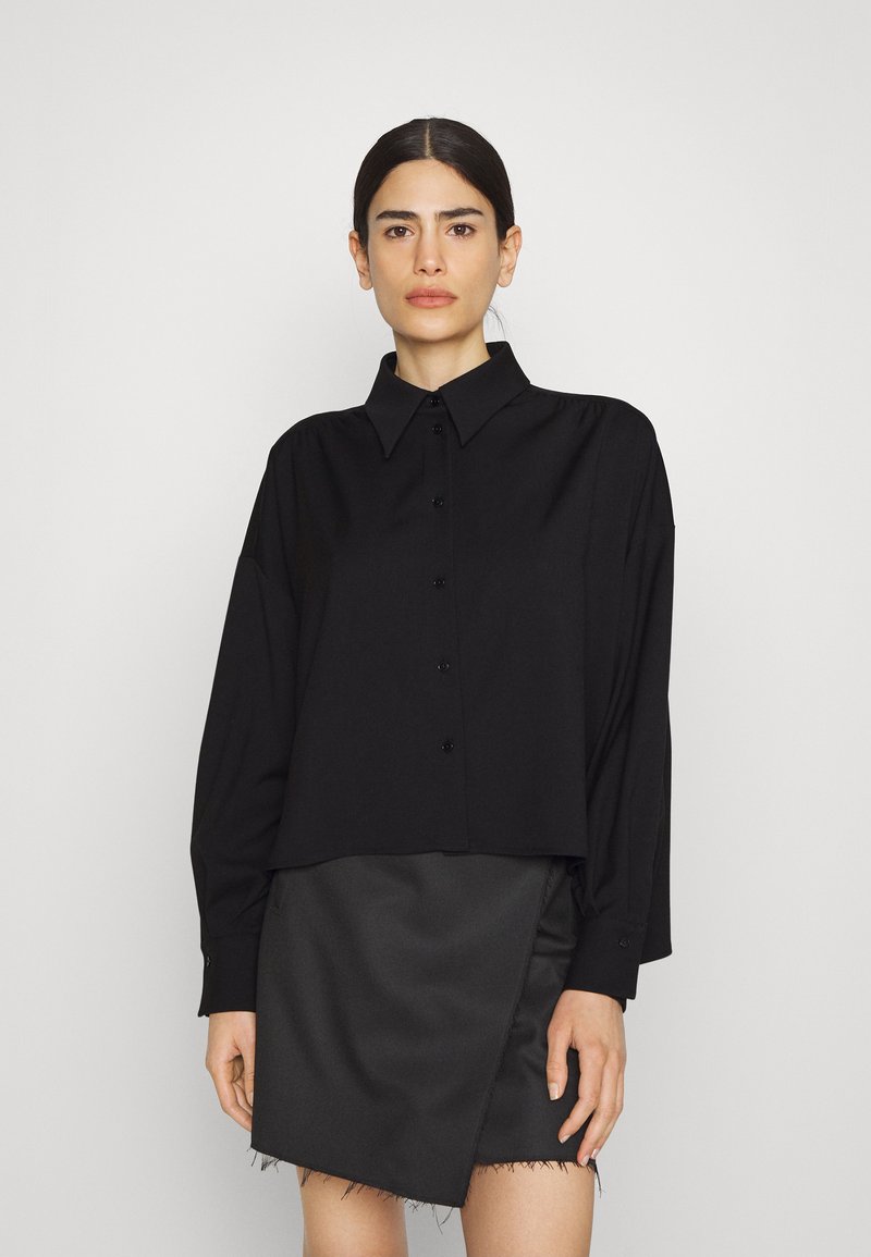 DRYKORN FLANNA - Hemdbluse - black/schwarz - Zalando.de