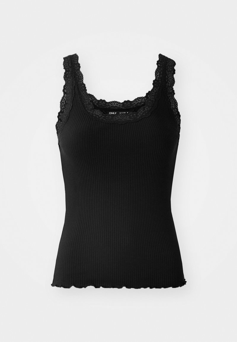 ONLY ONLSARA SHARAI TANK - Débardeur - black/noir - ZALANDO.FR