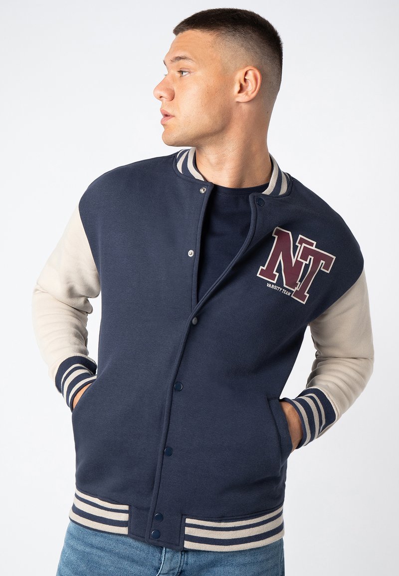 Sublevel COLLEGE STYLE - Bomber Jacket - dark blue - Zalando.de