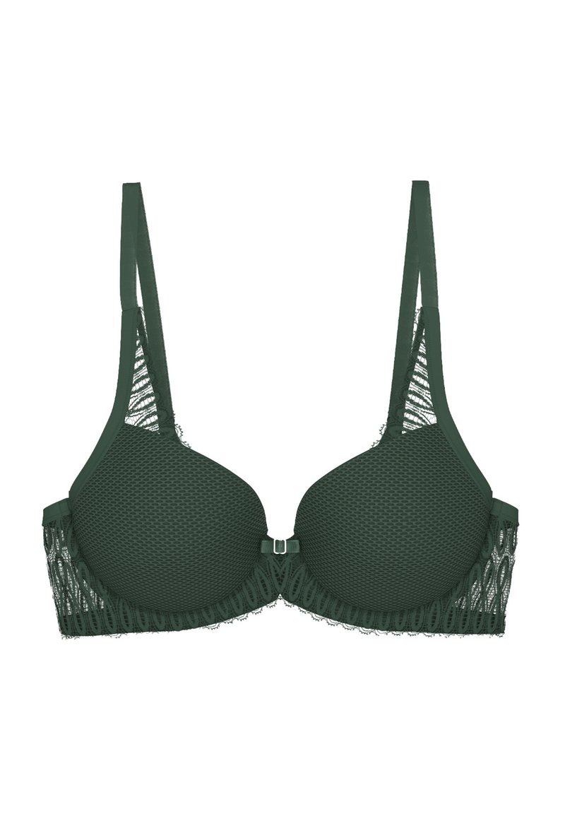 Triumph AURA SPOTLIGHT - Bügel BH - green kiss/dunkelgrün - Zalando