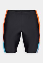 Speedo MENS DIVE JAMMER - Swimming trunks - black/siren red/picton blue ...