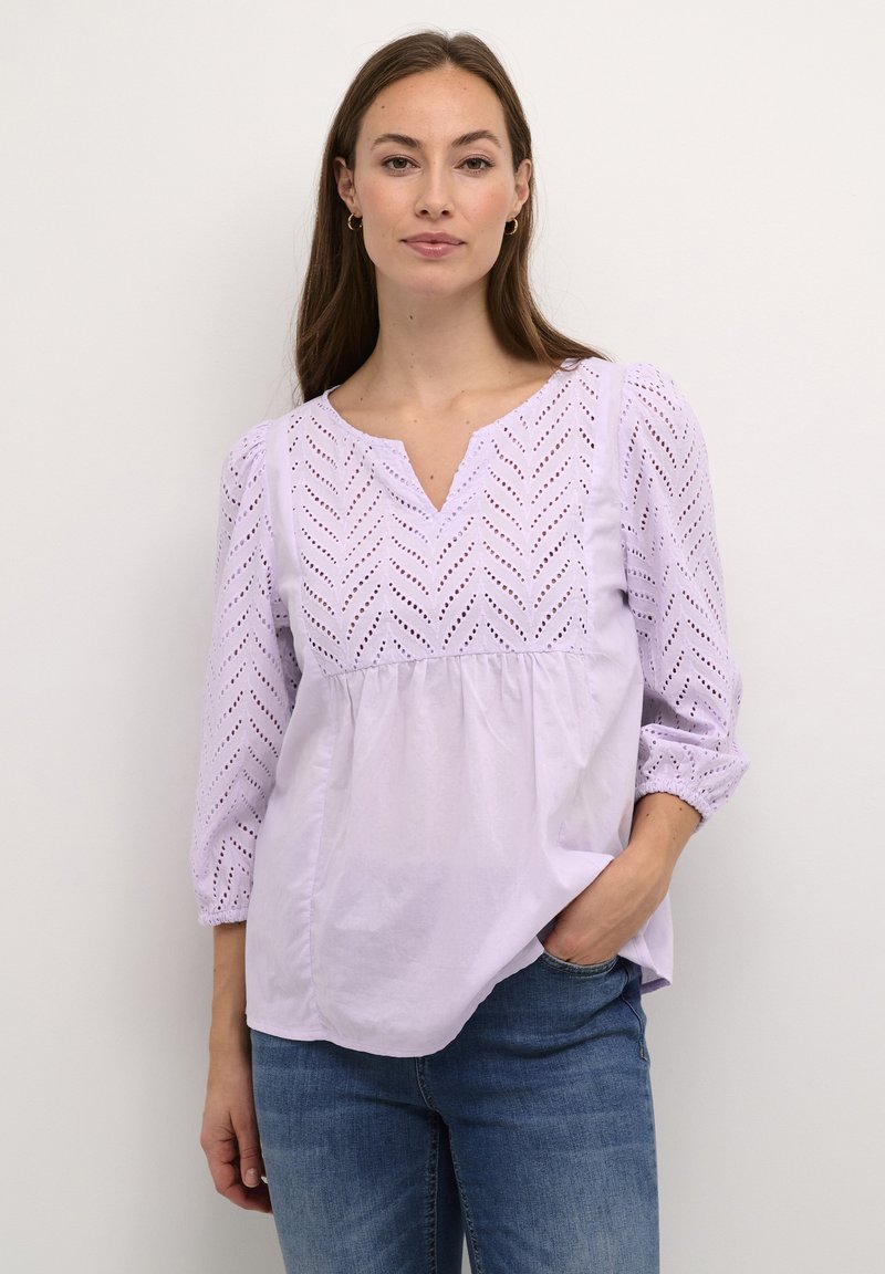 Culture CUTORIL - Blouse - purple rose/lilac - Zalando.ie