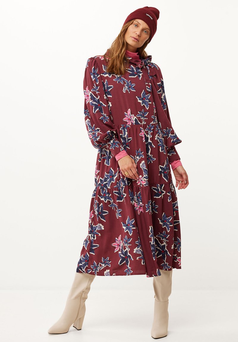 Mexx Freizeitkleid - dark red/dunkelrot - Zalando.de