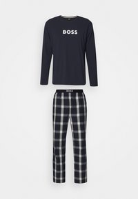 BOSS EASY LONG - Pyjamas - open green/dark blue - Zalando