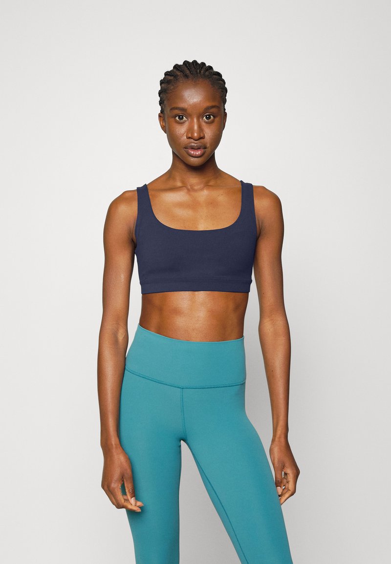 Athleta EXHALE BRA A-C - Reggiseno sportivo con sostegno leggero - navy ...