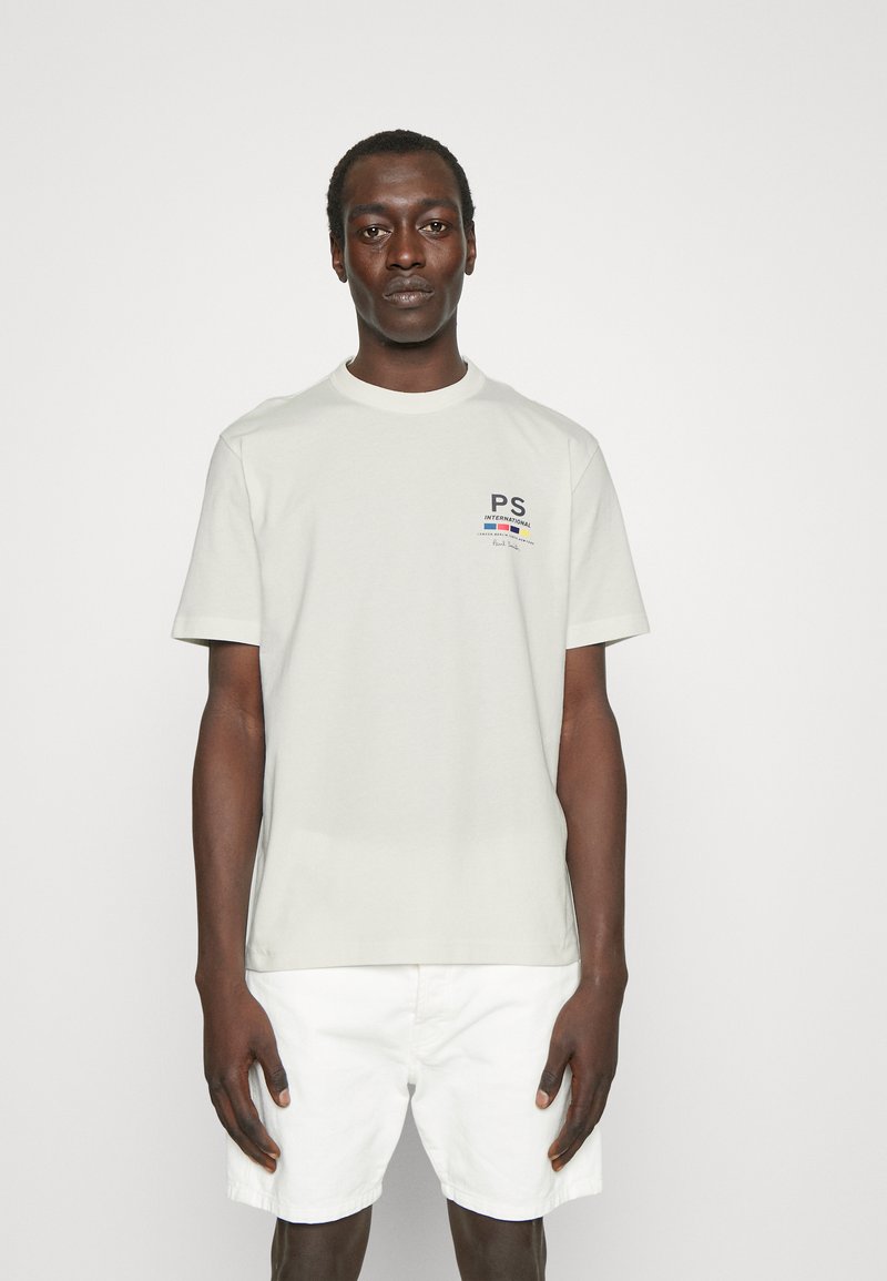 PS Paul Smith Print T-shirt - off white/off-white - Zalando