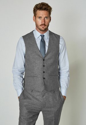 Next NOVA FIDES ITALIAN FABRIC TEXTURED - Weste - black/schwarz - Zalando.de