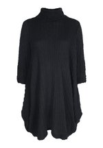 Jean Marc Philippe TRAPÈZE AVEC ZIP - Jumper dress - noir/black ...