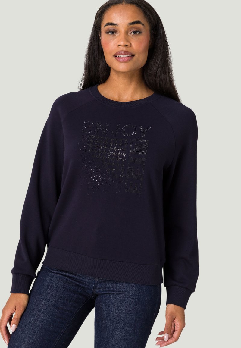 zero Sweatshirt - patch blueblack/blau - Zalando.de