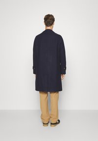 forét SHELTER LONG COAT - Cappotto classico - navy/blu scuro - Zalando.it