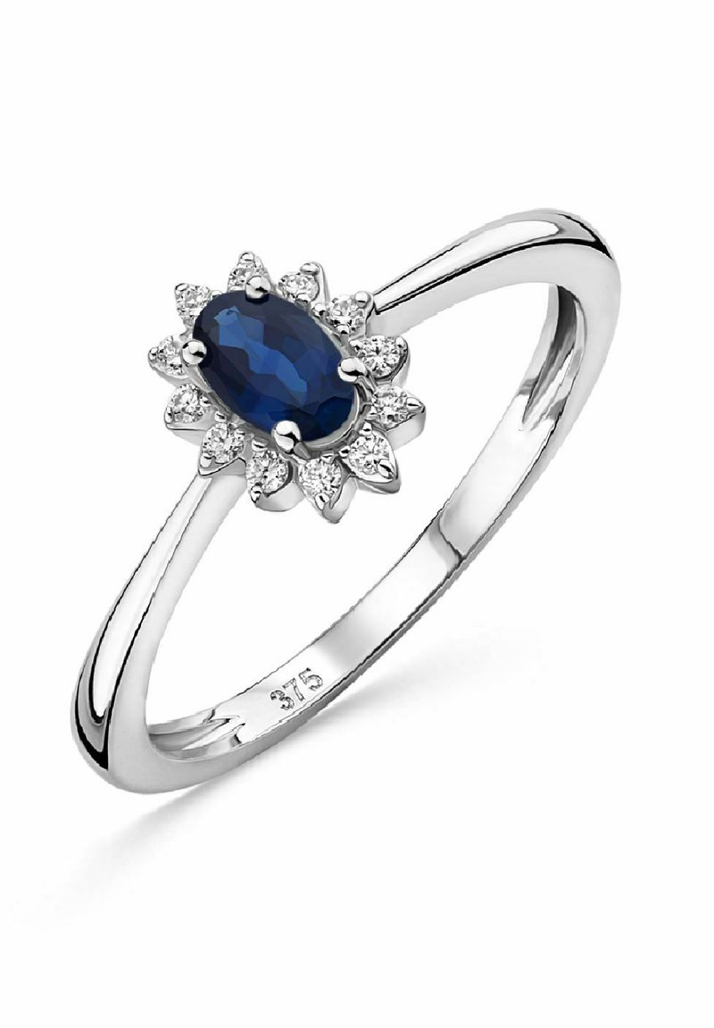 DIAMANT L'ÉTERNEL SAPPHIRE 0.32CT - Ring - white/wit - Zalando.nl