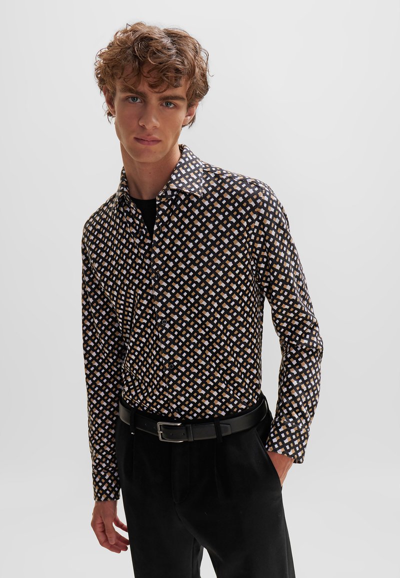 BOSS Formal shirt - medium beige/beige - Zalando.co.uk