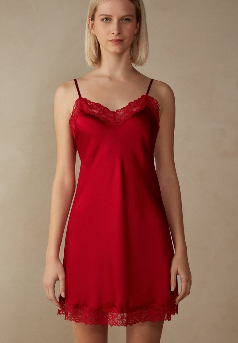 Intimissimi Nachtjapon - dark red/donkerrood - Zalando.be