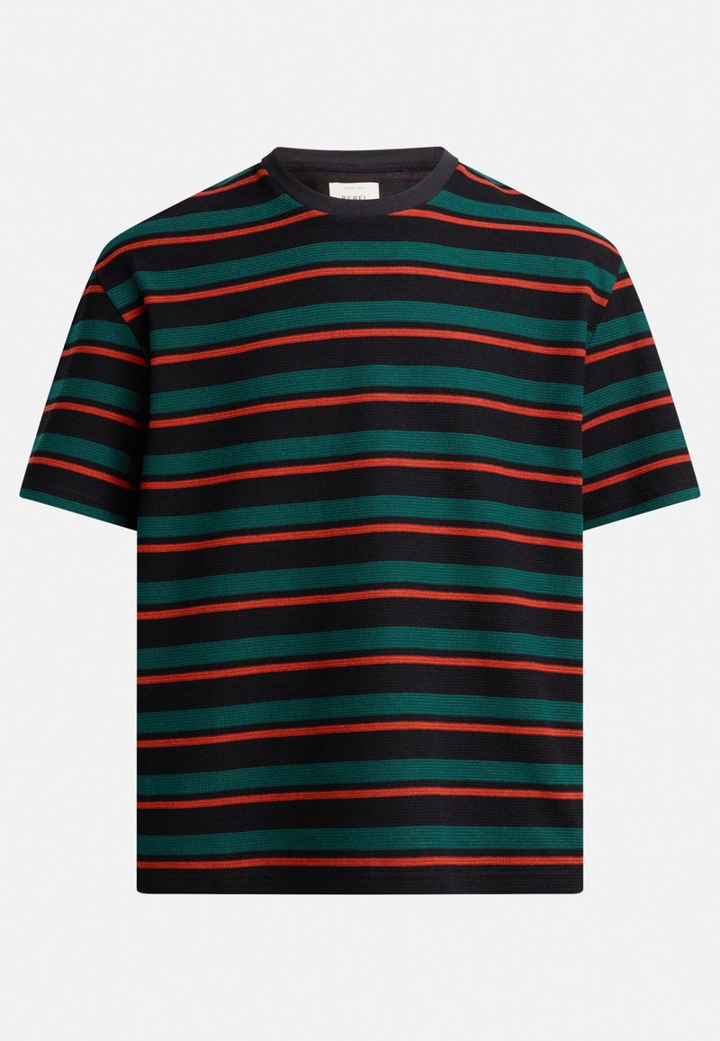 Redefined Rebel EDGAR - T-shirts basic - multicoloured/sort - Zalando.dk