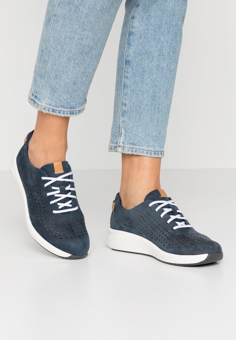 Clarks Unstructured Sneakersy niskie/niebieski - Zalando.pl