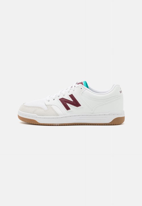New Balance BB480 UNISEX - Matalavartiset tennarit - taupe/valkoinen ...