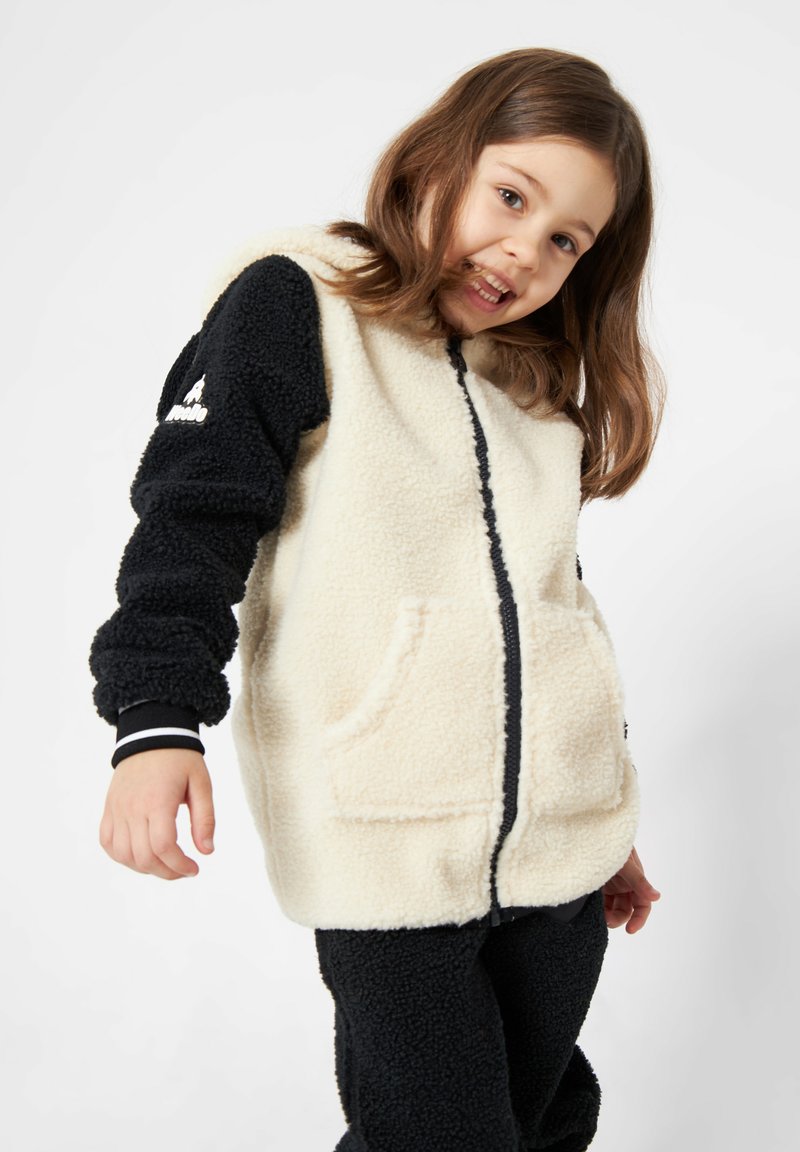 WeeDo PANDO PANDA - Fleece jacket - black white/white - Zalando
