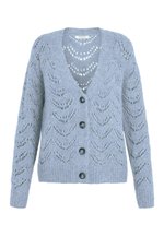 Pieces BIBI - Strickjacke - kentucky blue/blau - Zalando.de