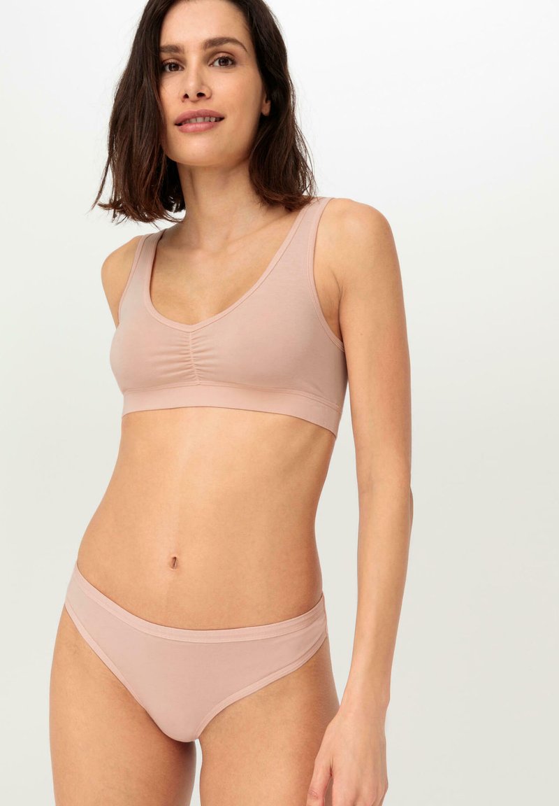 hessnatur BRASIL - String - puder/rosa - Zalando.de