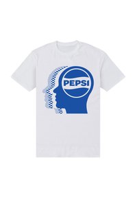 Henry Tiger PEPSI HEAD - T-Shirt print - white/weiß - Zalando.de