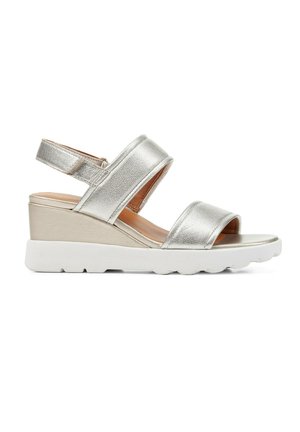 Geox D LAUDARA - Sandalias con plataforma - sand/tierra - Zalando.es